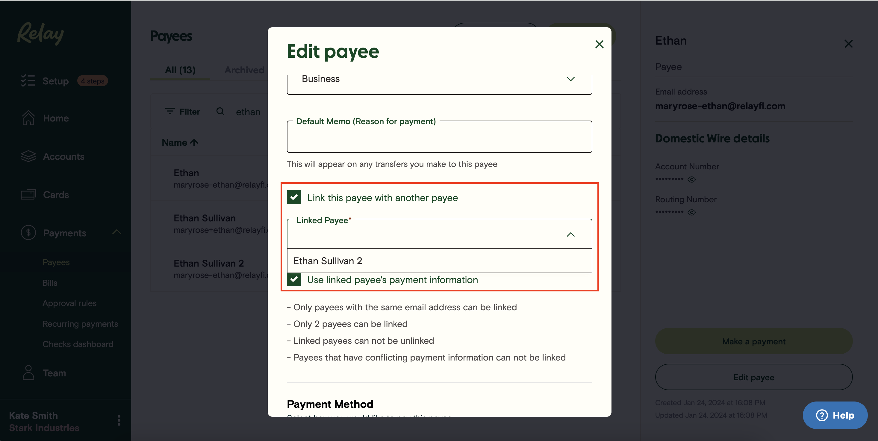 Merging Duplicate Payee Records Automatically – Relay Financial